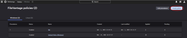 CrowdStrike’s FileVantage Feature and How to Set Policy. – Ali Rodoplu