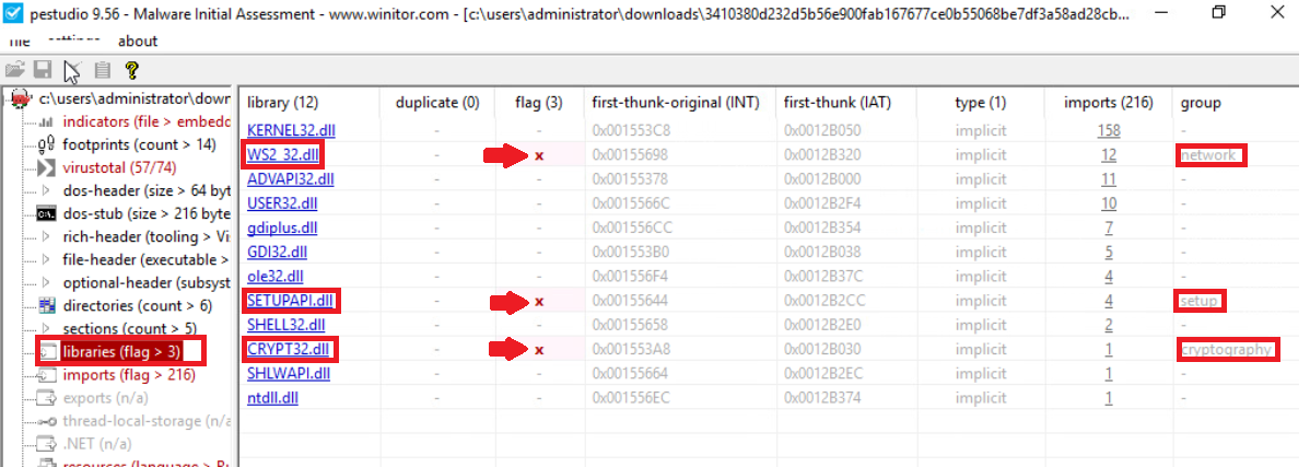Finding Malware by Performing Static Analysis with PeStudio – Ali Rodoplu